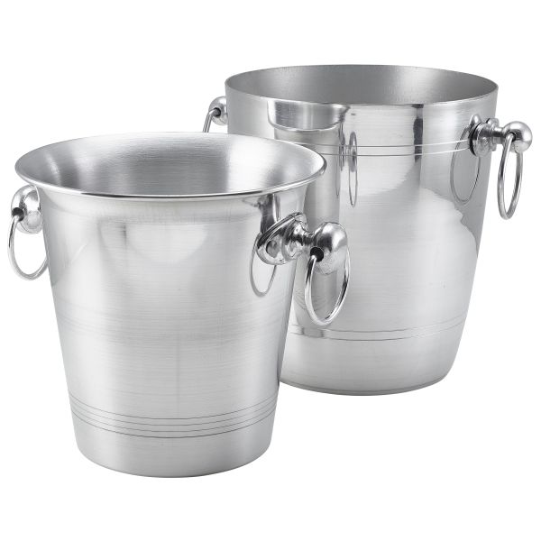 Aluminium Wine Bucket With Ring Hdls 3.25Ltr