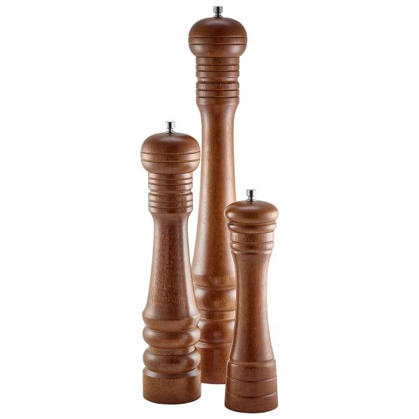 Heavy Wood Pepper Mill 17"