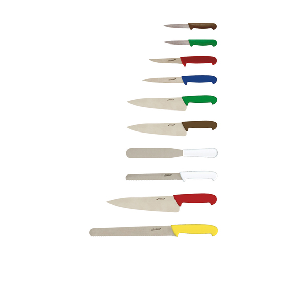 10 Piece Colour Coded Knife Set + Knife Case 10 Piece Colour Coded Knife Set + Knife Case