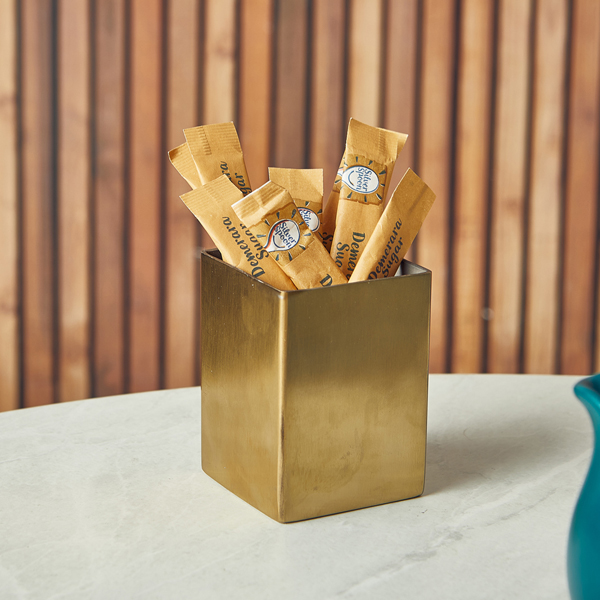 GenWare Gold Plated Stainless Steel Sachet Holder 5 x 6.8cm