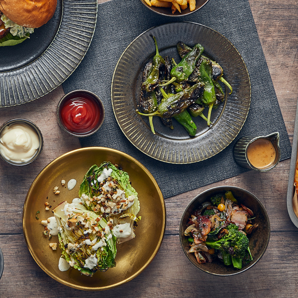 GenWare Gold Vintage Steel Coupe Plate 24cm