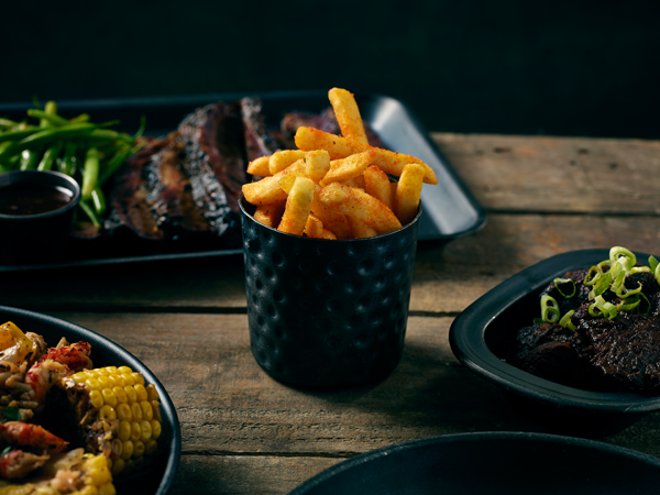 GenWare Black Vintage Steel Hammered Serving Cup 8.5 x 8.5cm