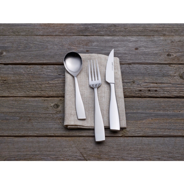 Genware Square Steak Knife 18/0 (Dozen)