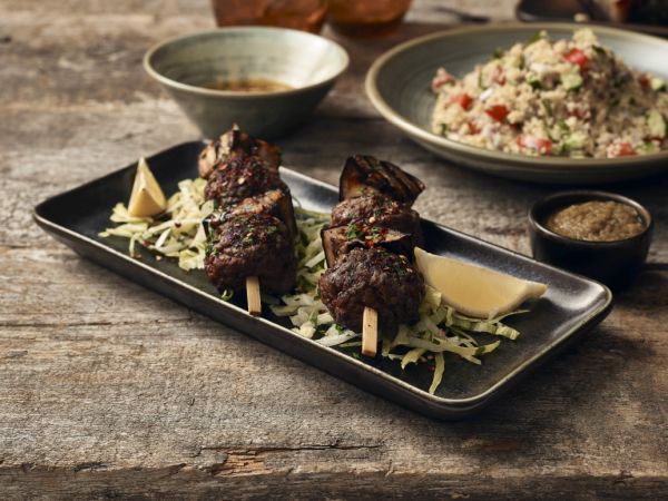 Terra Porcelain Black Narrow Rectangular Platter 31 x 14cm